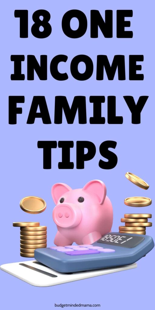 The Only One Income Family Budget You Need Right Now