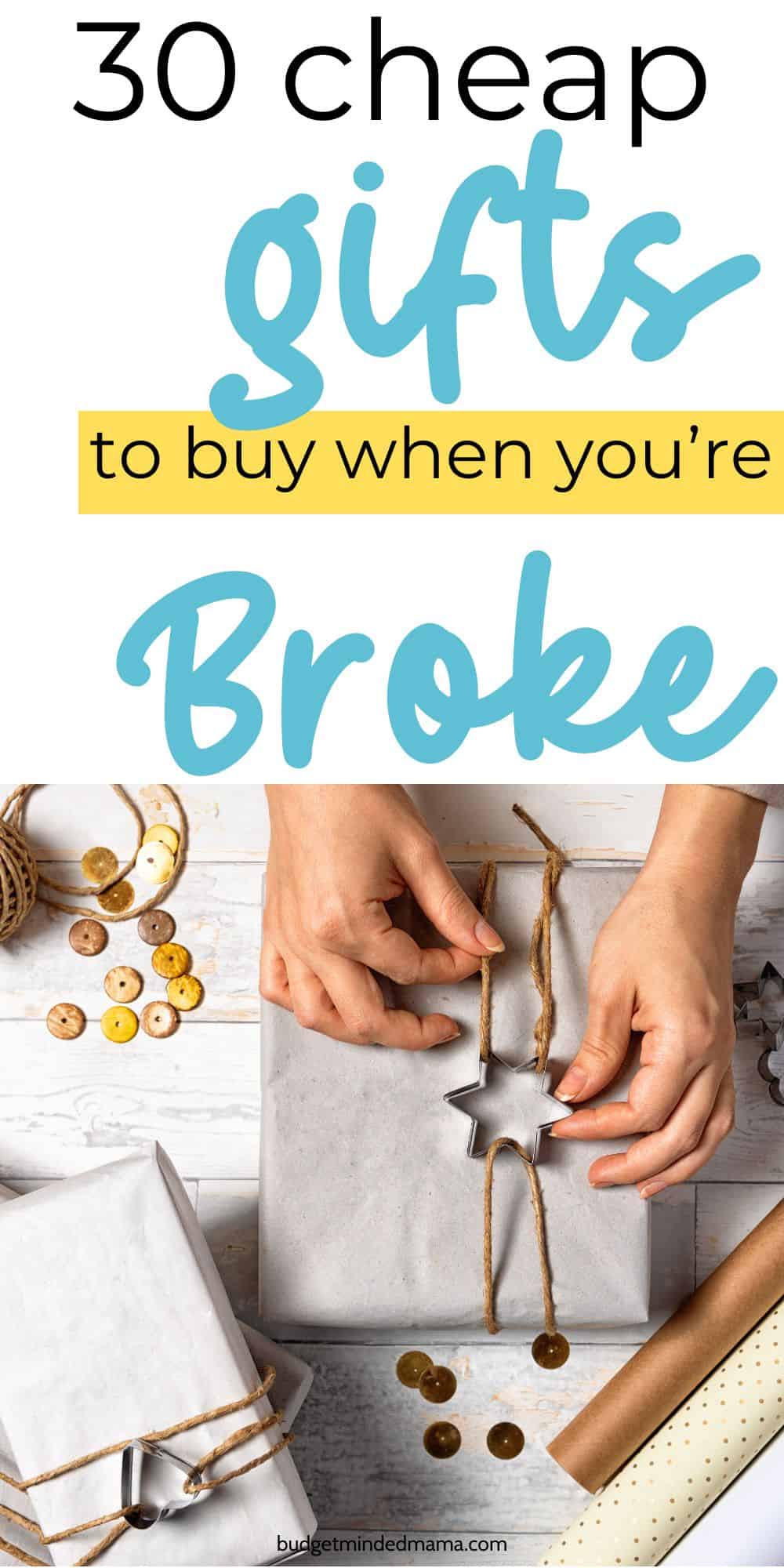 30 Cheap Birthday Gifts to Buy When You're Totally Broke
