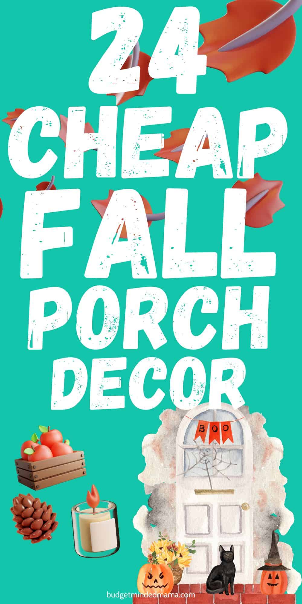 24 Cheap Fall Porch Decor (Warm & Cozy Ideas)
