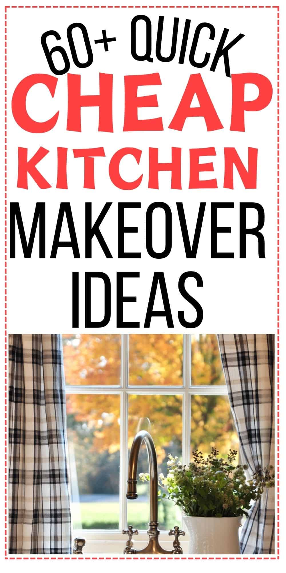 60+ Cheap Kitchen Makeover Ideas