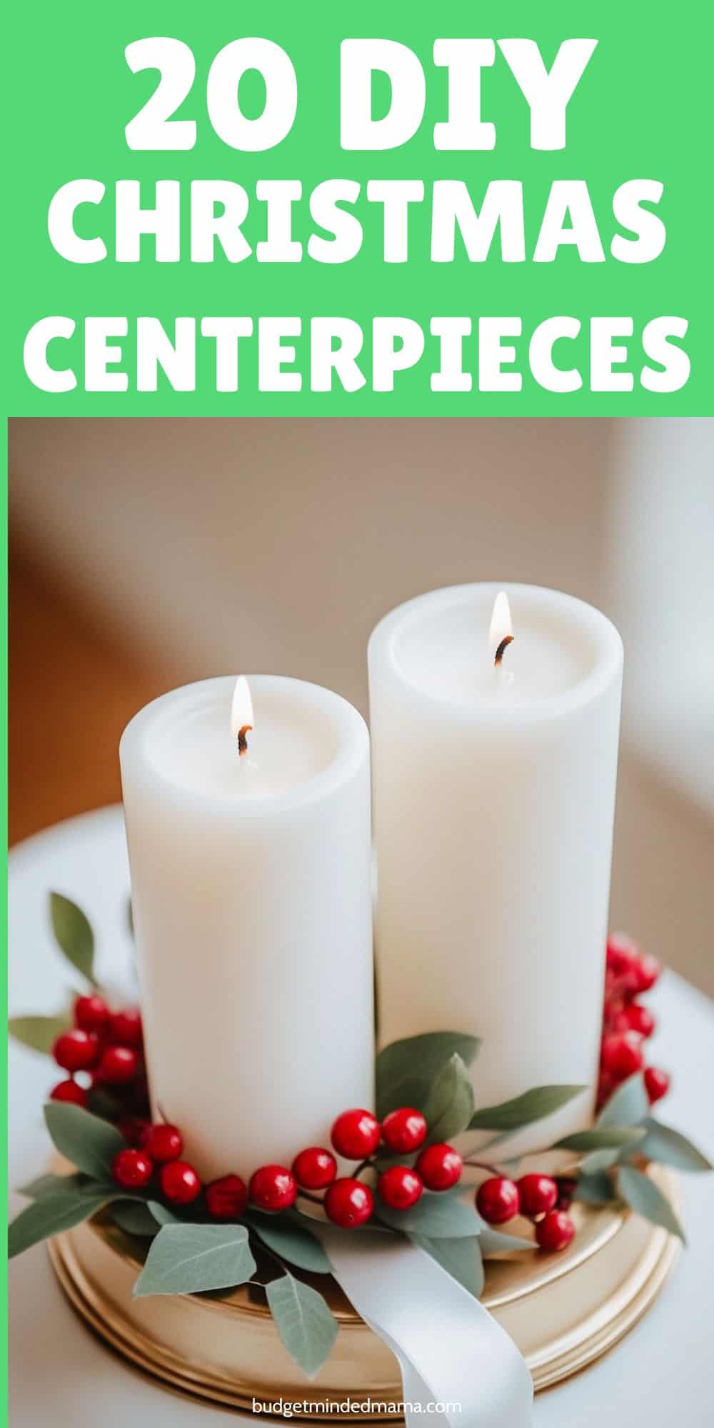 20 Sensational Christmas Centerpieces (On a Budget)