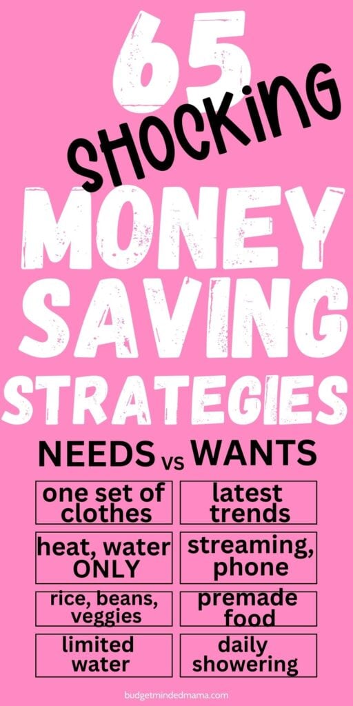 65 Ultimate Money Saving Strategies
