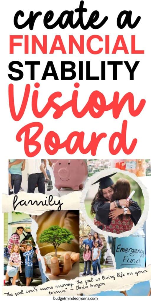How to Create a Financial Stability Vision Board