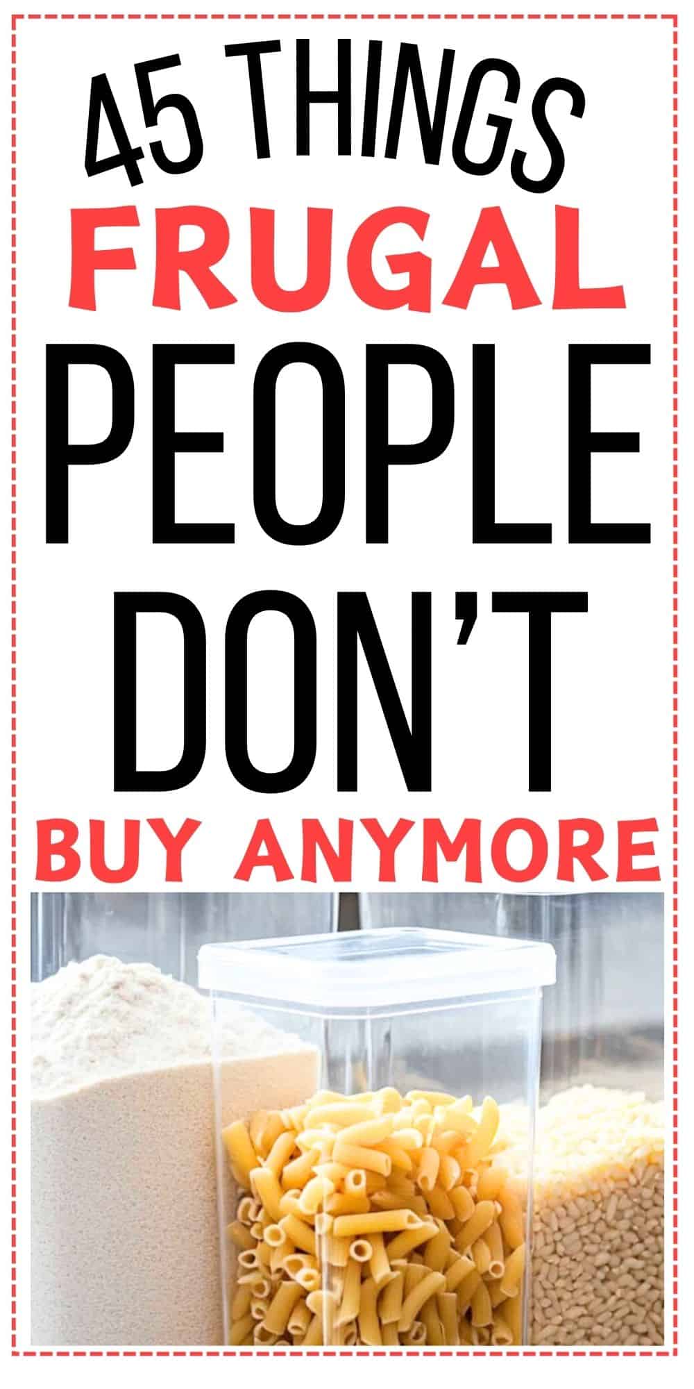 45 Things Frugal People Don't Buy
