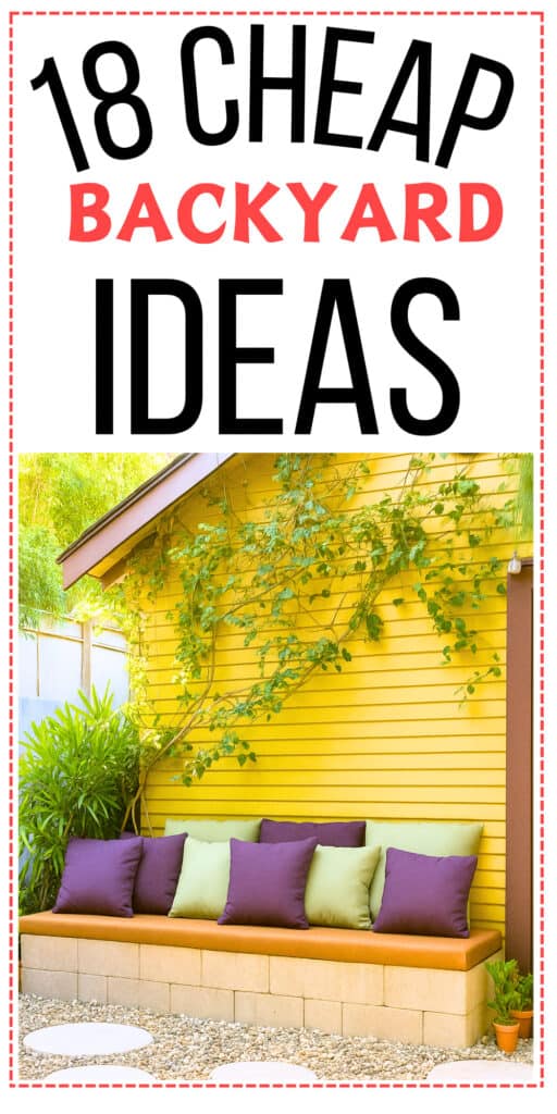 Simple Budget Backyard Decor(Cheap Backyard Ideas)